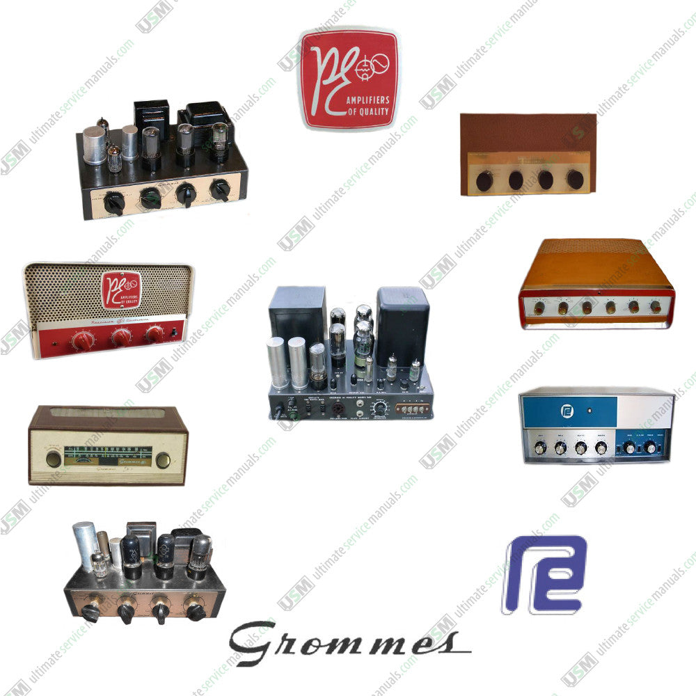 Grommes - Precision Electronics Ultimate Repair Service manuals on DVD ...